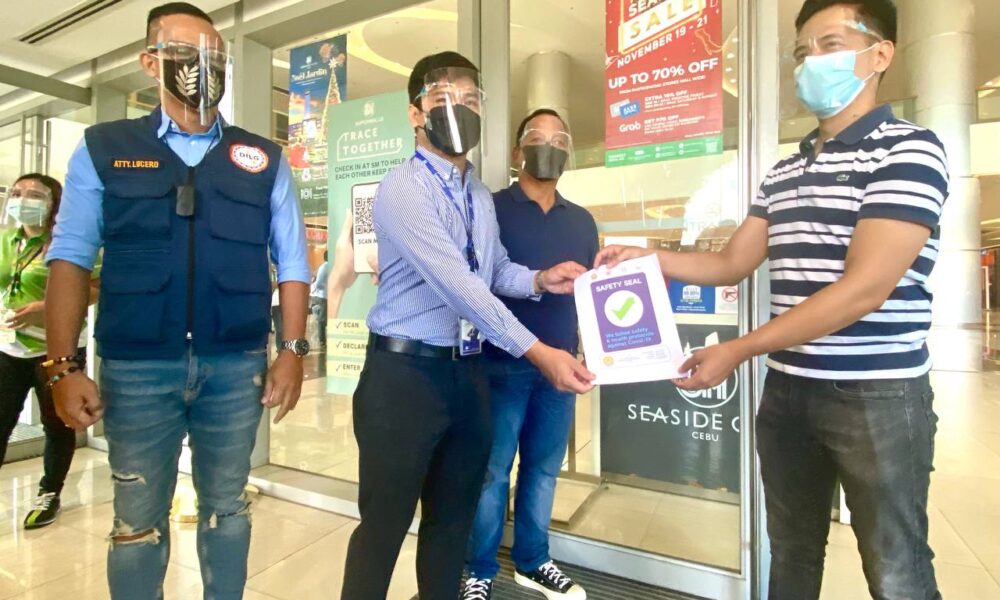 SM Seaside City Cebu earns Safety Seal Certification – COUNTPH
